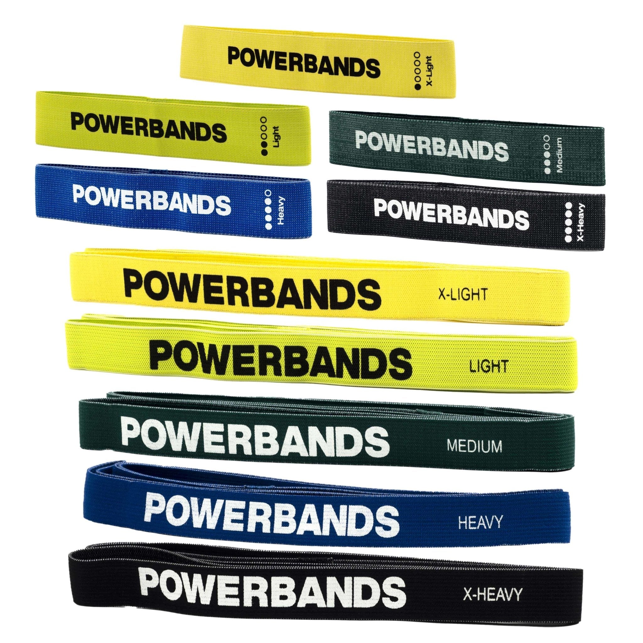 Fabric Power Band Set - Durable Resistance Bands for Workouts – POWERBANDS®