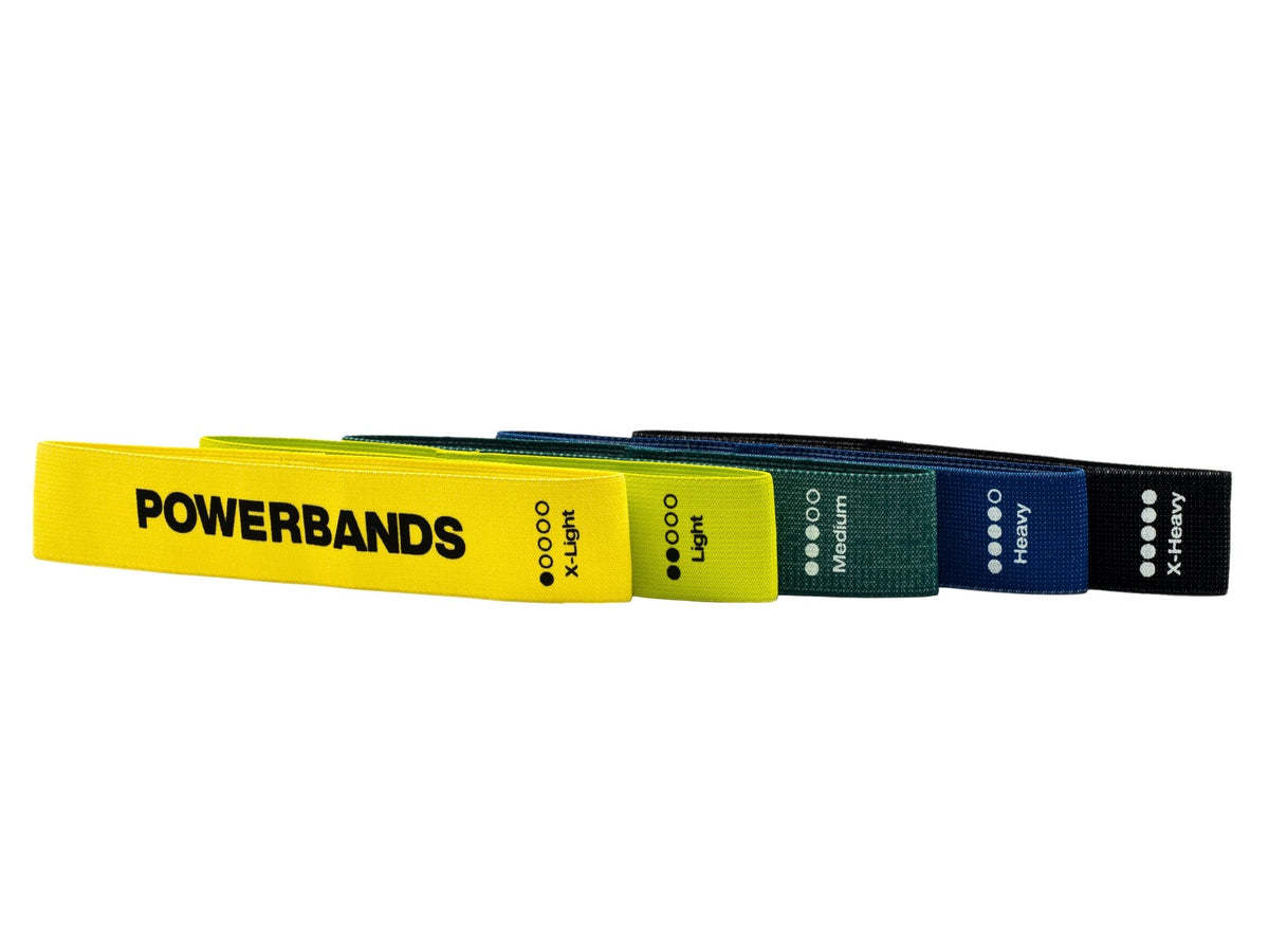 30cm Fabric Powerbands Pack | Resistance & Power Bands - POWERBANDS®
