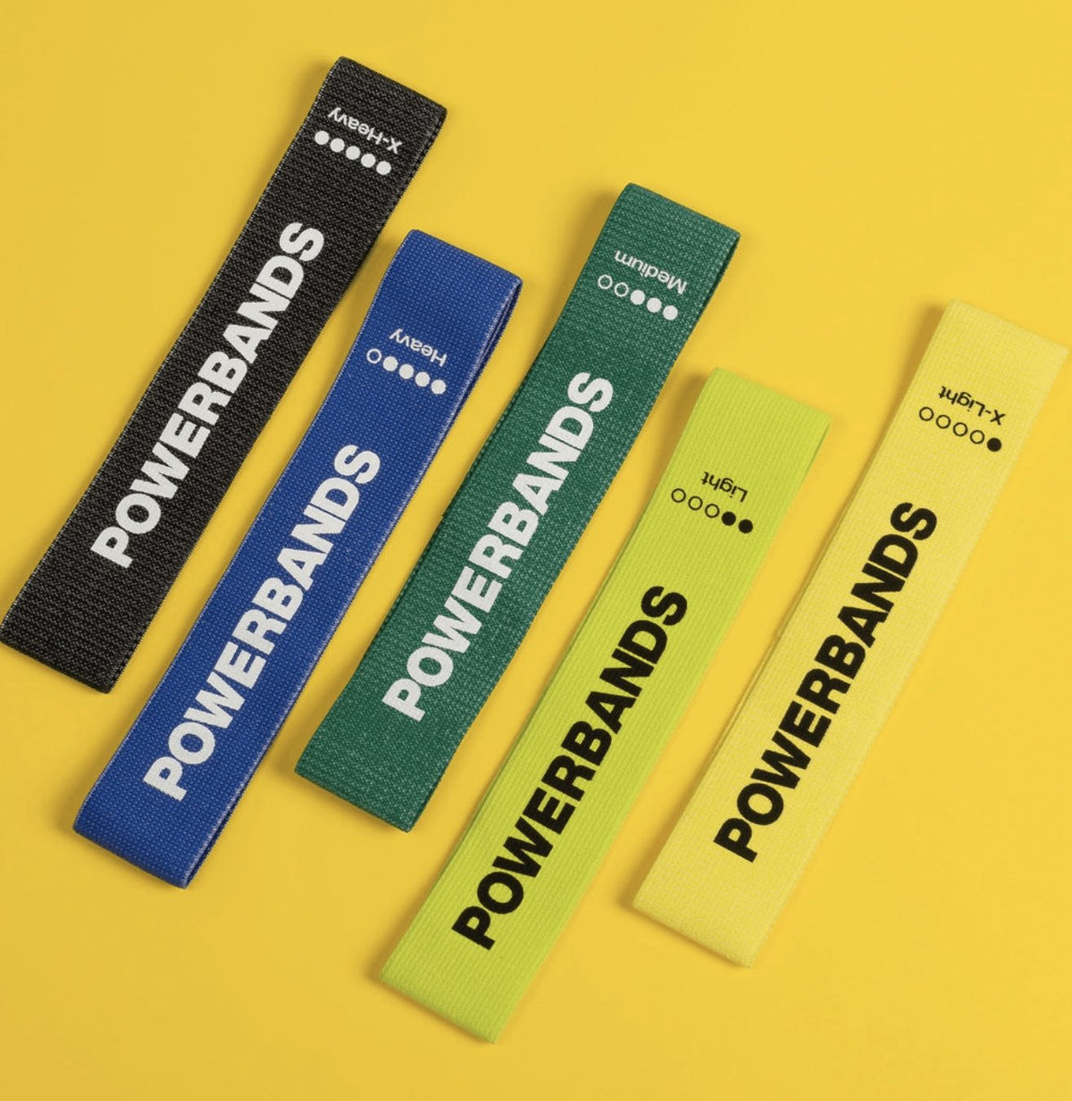 30cm Fabric Powerbands Pack | Resistance & Power Bands - POWERBANDS®